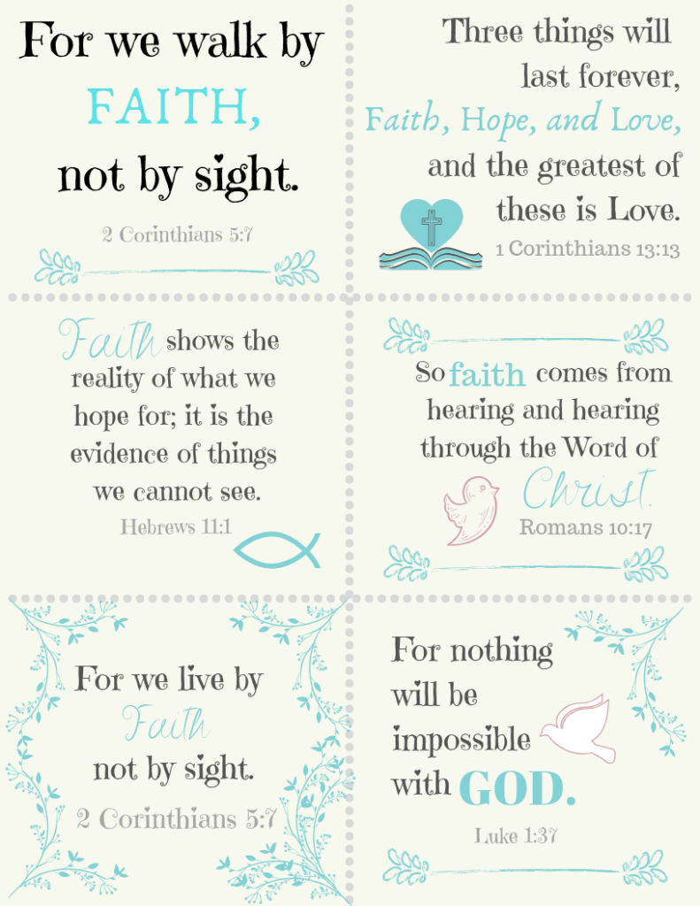 Bible Verse Cards - Fresh Grace for Today | Free Christian Resources
