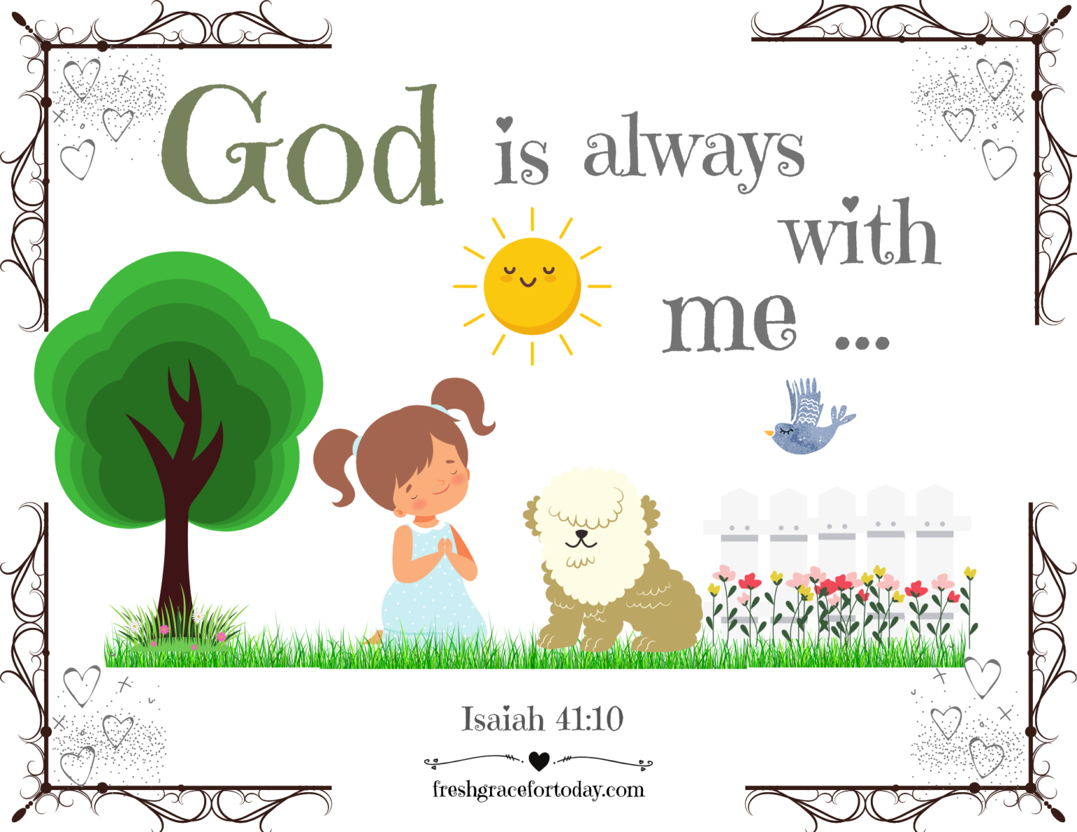 18 Positive Affirmations for Kids from the Bible - with Printable ...