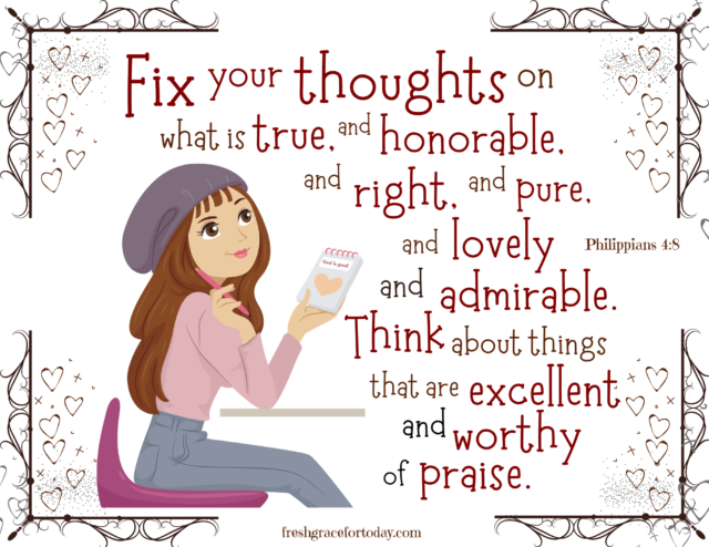 Encouraging Bible Verses for Teens - with Printable Graphics - Fresh ...